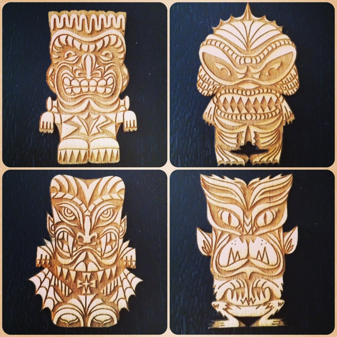 Large Creature From the Black Lagoon Tiki Necklace - Etsy