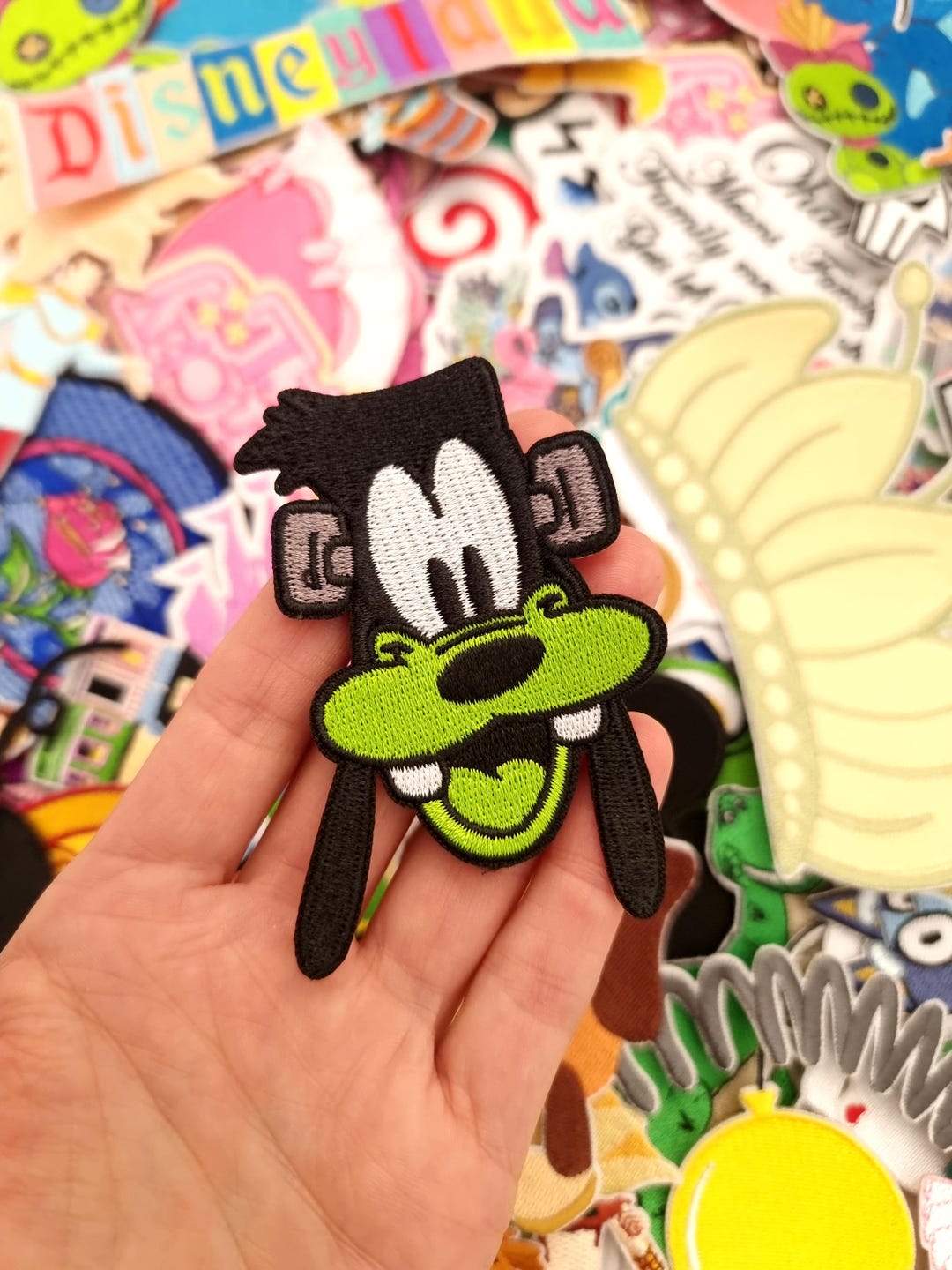 Frankenstein Goofy Embroidered Patch Spooky Happy Halloween Vampire ...