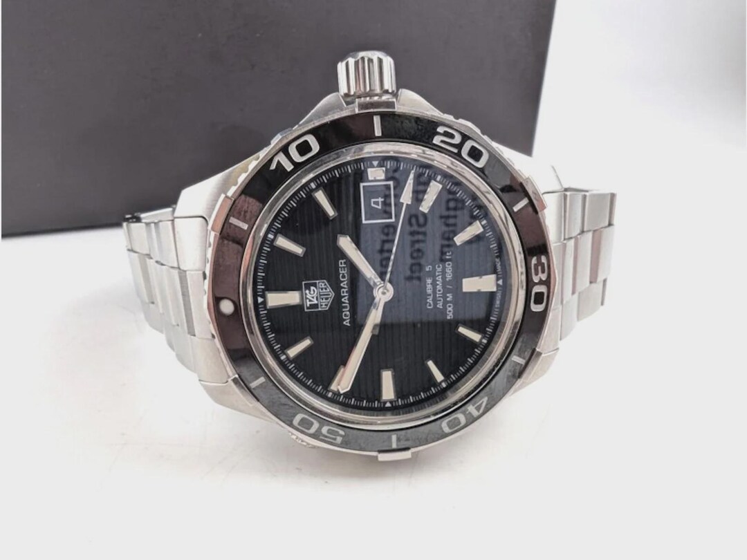 Tag Heuer Watch Men's Aqua Racer Wak2110 - Etsy UK