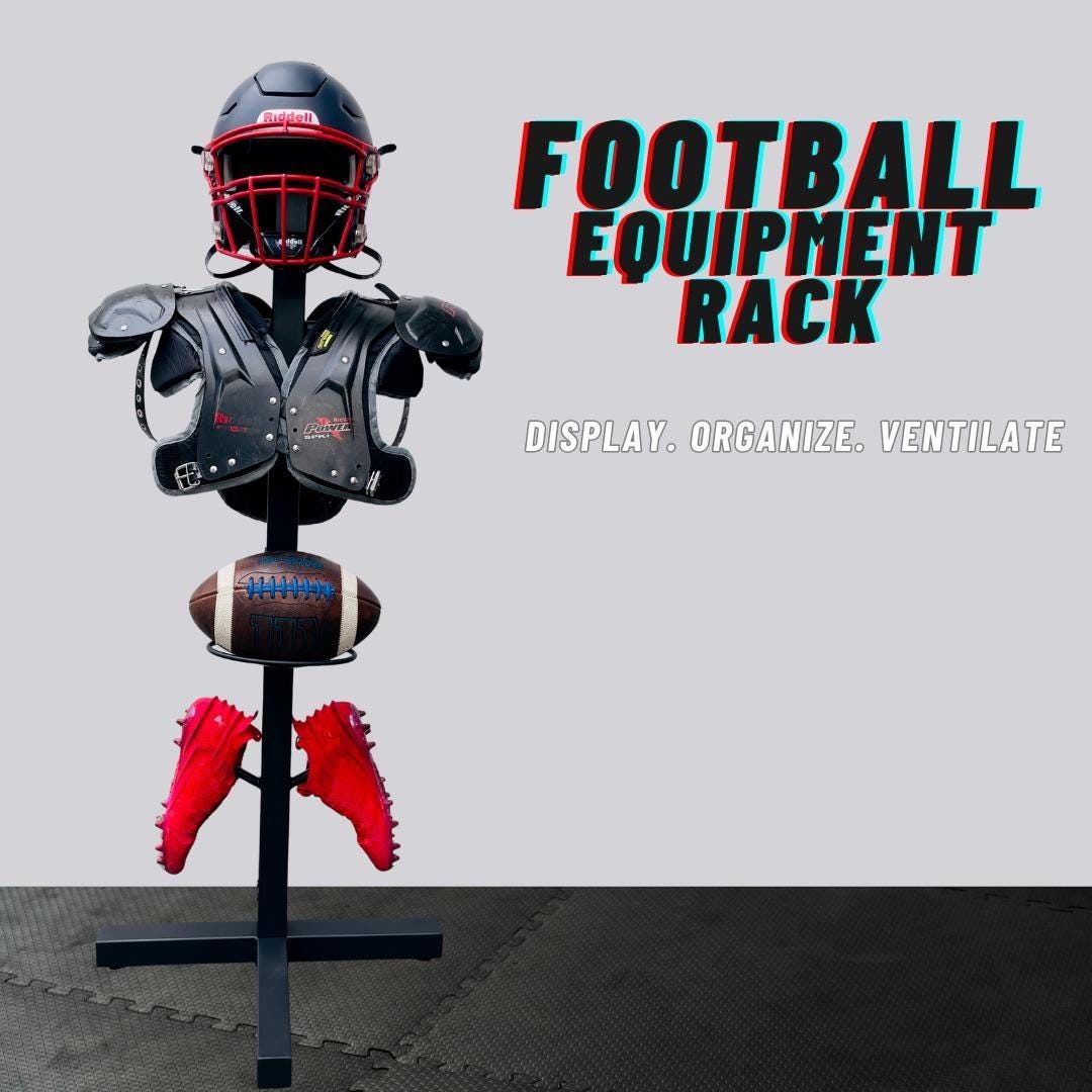 Football Equipment Rack, Uniform Organizer, Football Gear Organizer ...