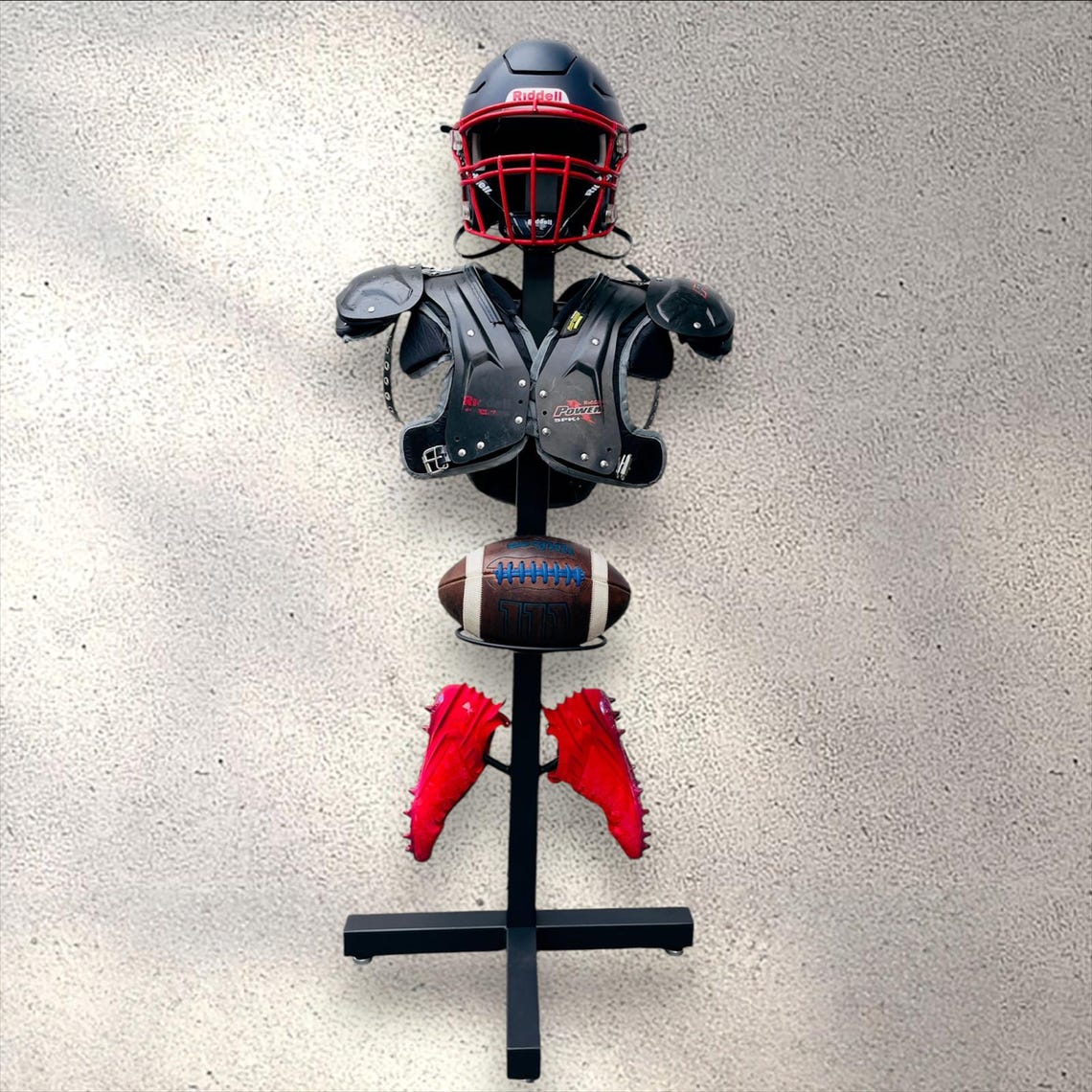 Football Equipment Rack, Uniform Organizer, Football Gear Organizer ...