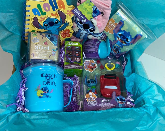 Stitch Girls Birthday Gift Box, Gift Box for Girls 6-10, Get Well ...