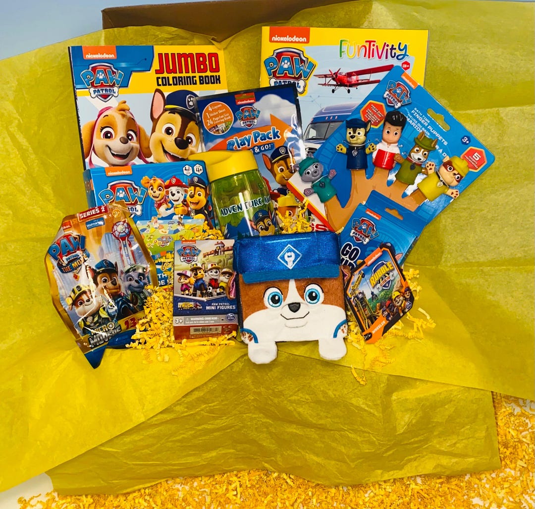 Paw Patrol Gift Box Ages 3-6, Birthday Gift Box for Boys, Get Well Soon ...