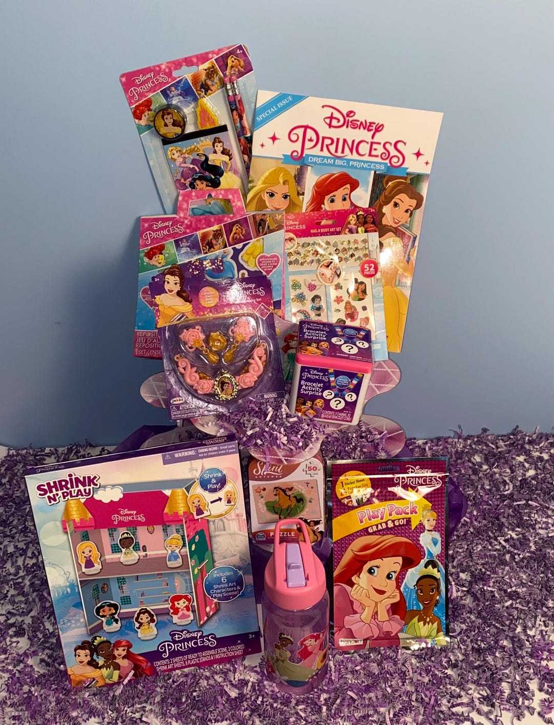 Disney Princess Gift Box, Gift Box for Girls 4-8 Years, Birthday Gift ...