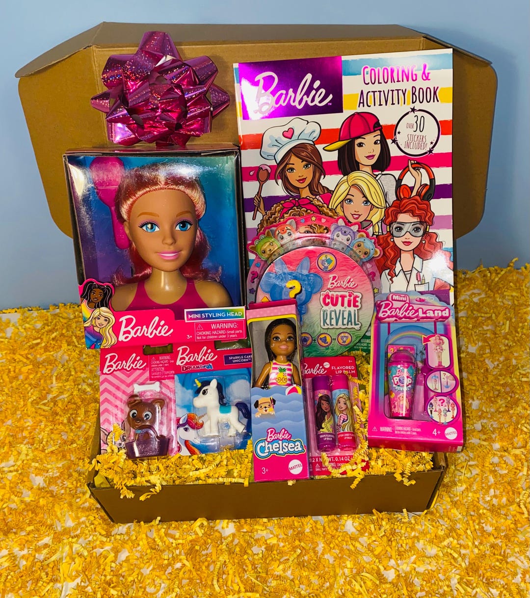 Barbie Gift Box Ages 4-8, Easter Gift Box for Girls, Get Well Soon Gift ...