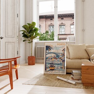 Porto Watercolor Painting, Portugal Wall Art, Porto Poster, Porto ...