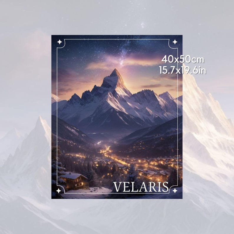 Velaris City Print/ Velaris ACOTAR Print/ Night Court Wall Art Sarah J. Maas Inspired/ Digital ...