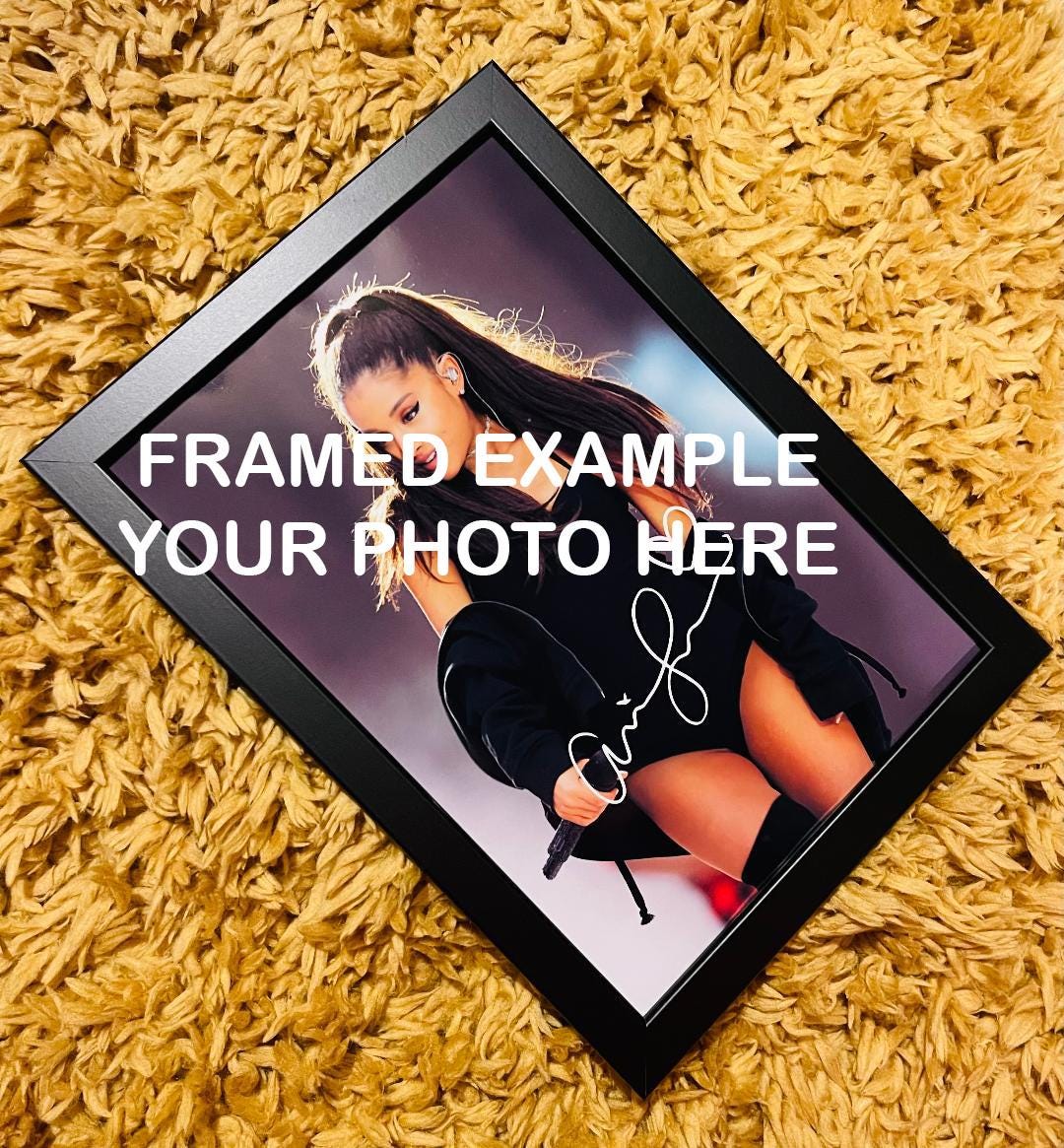 Lionel Messi Signed Printed Autograph Photo Argentina Framed Photo ...