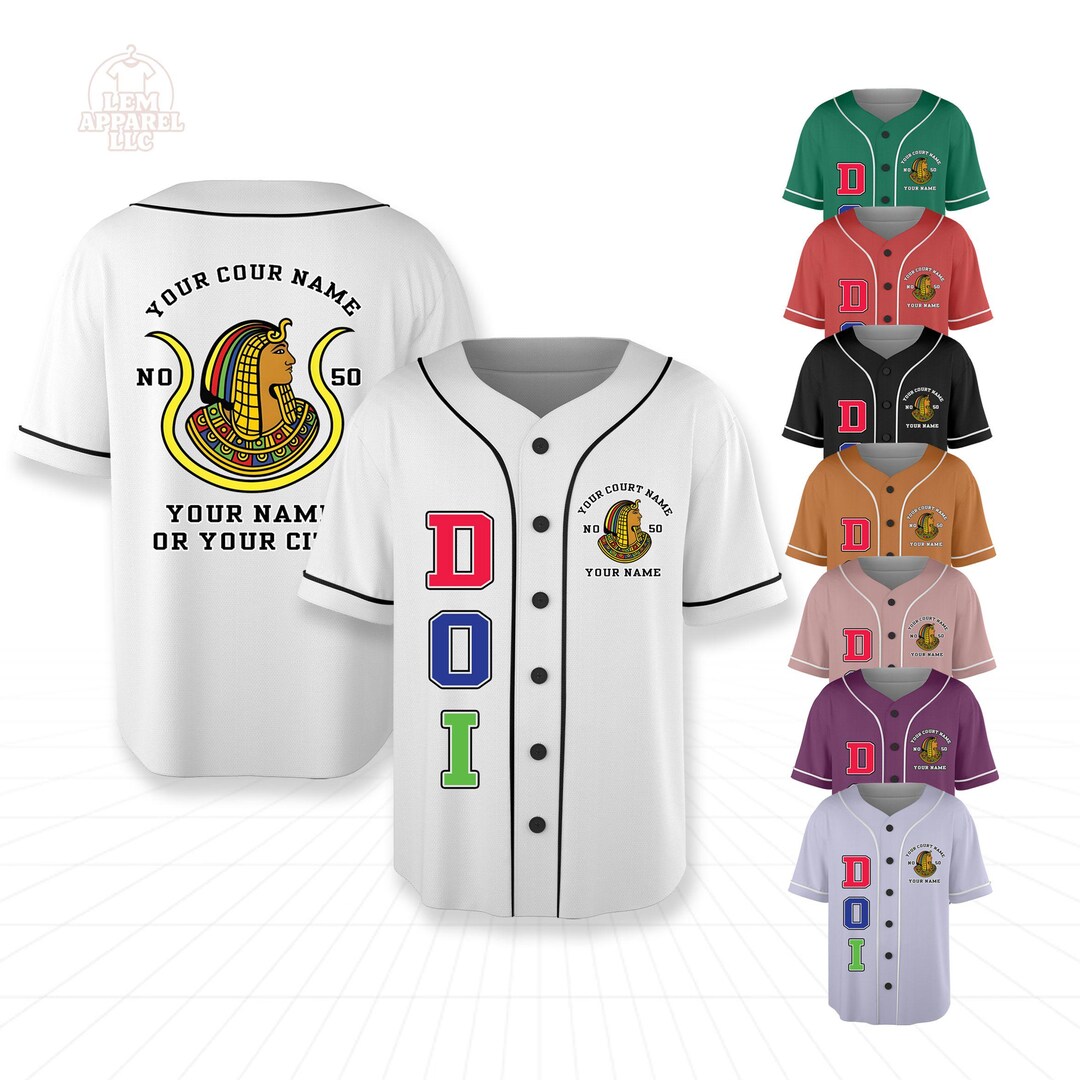 Custom Doi Baseball Jersey 50 Colors for Adult, Kids, Youth ...