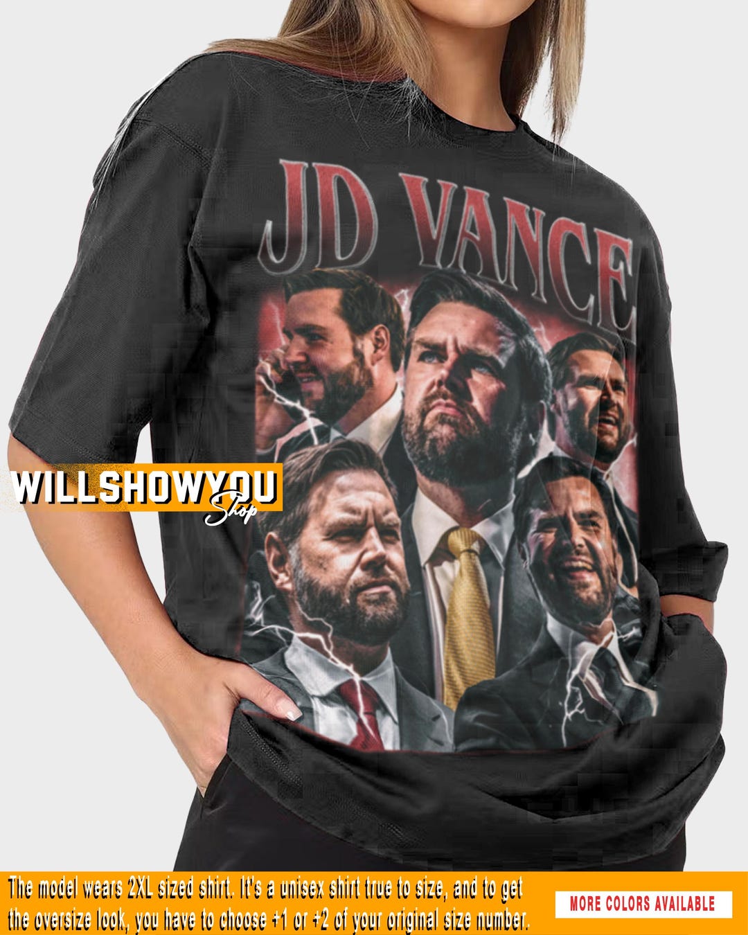 Limited JD Vance Shirt Gift James David Vance Graphic Tee Rap T-shirt ...