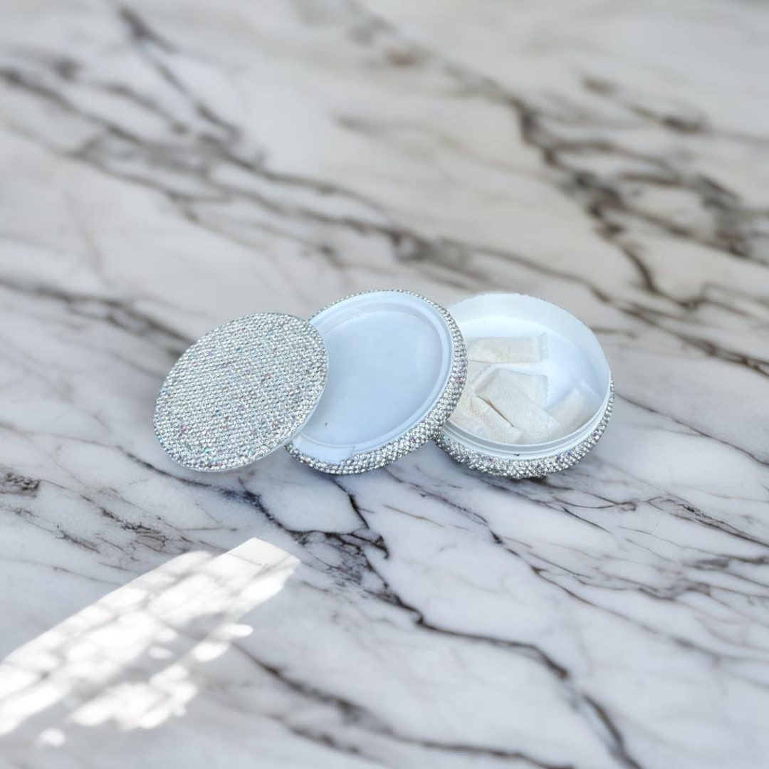 Rhinestone Snus Box luxury Snus Can - Etsy