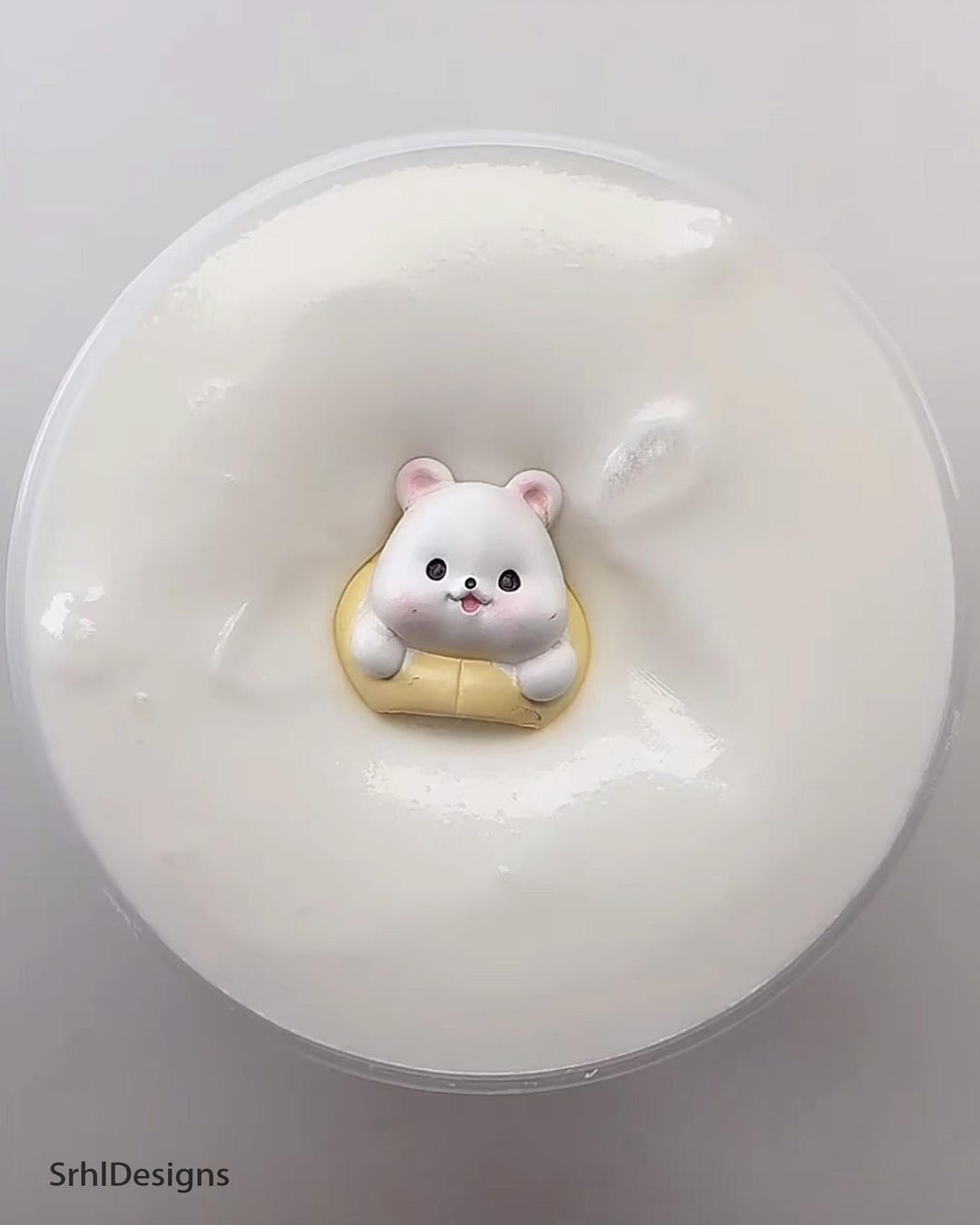 Bunny Slime,white Slime,cute Slime,fluffy Slime,birthday Gifts,gifts ...