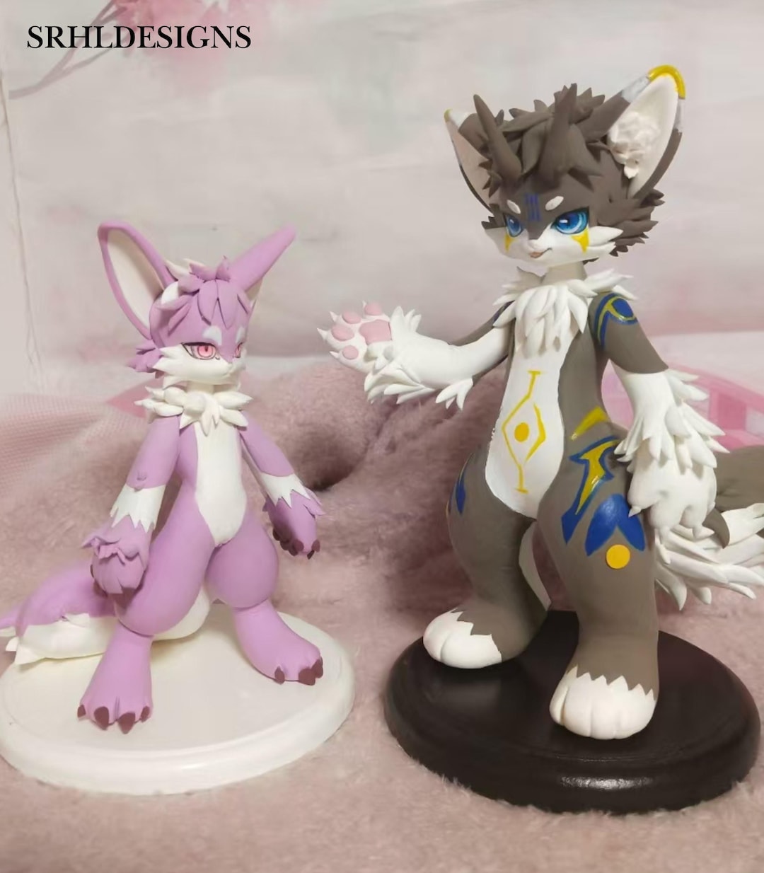 Custom Fursuit Model, Custom Fursuit Statue, Fursuit Statue, Proportional Fursuit Figure, Custom ...