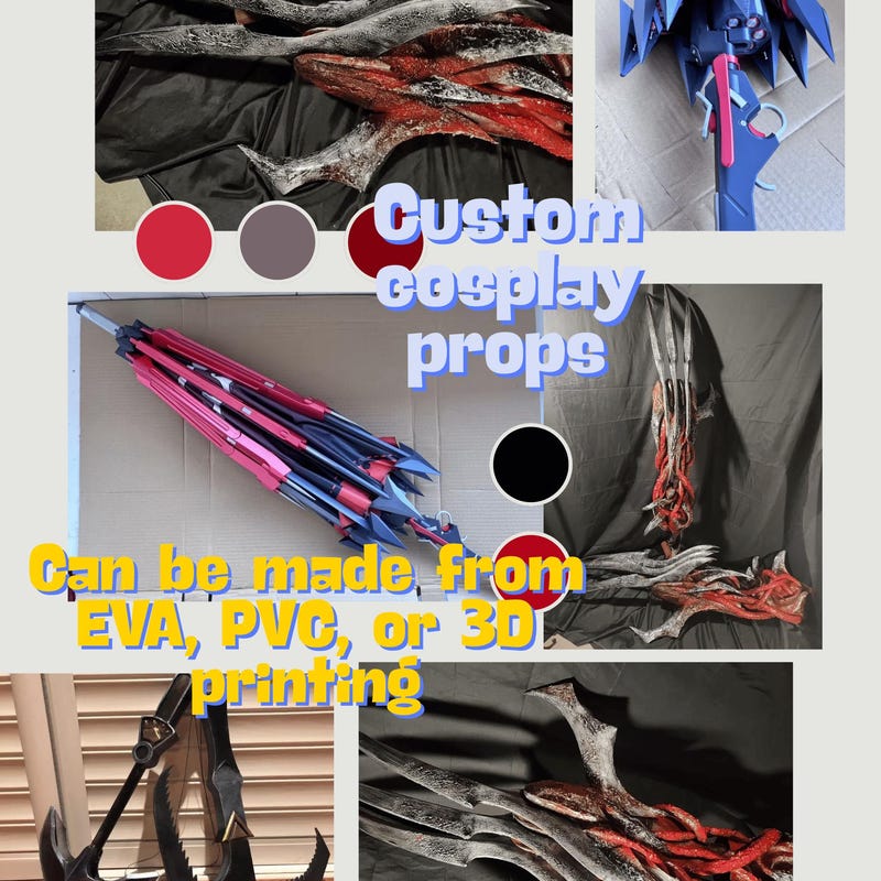 Custom Foam Cosplay Prop - Etsy