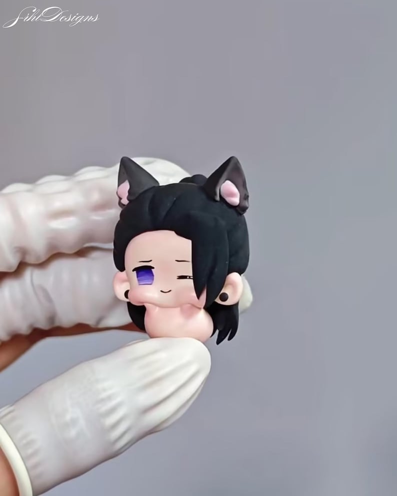 Anime Clay Figures, Game Clay Models, Cute Clay Models, Clay Dolls ...