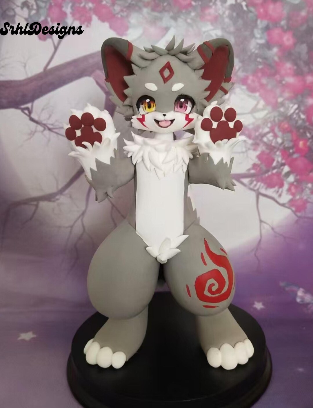 Custom Furui Model, Q Version Character, Custom Furui Statue, Furui Statue, Proportional Furui ...