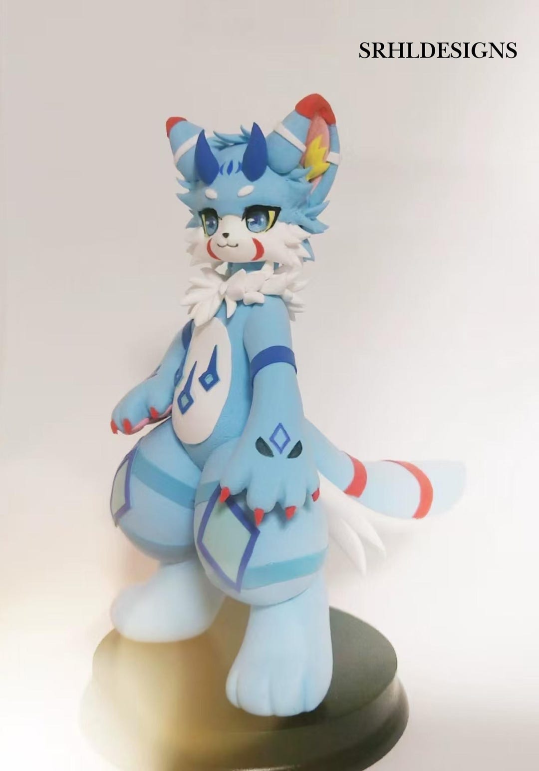 Custom Fursuit Model, Custom Fursuit Statue, Fursuit Statue, Proportional Fursuit Figure, Custom ...