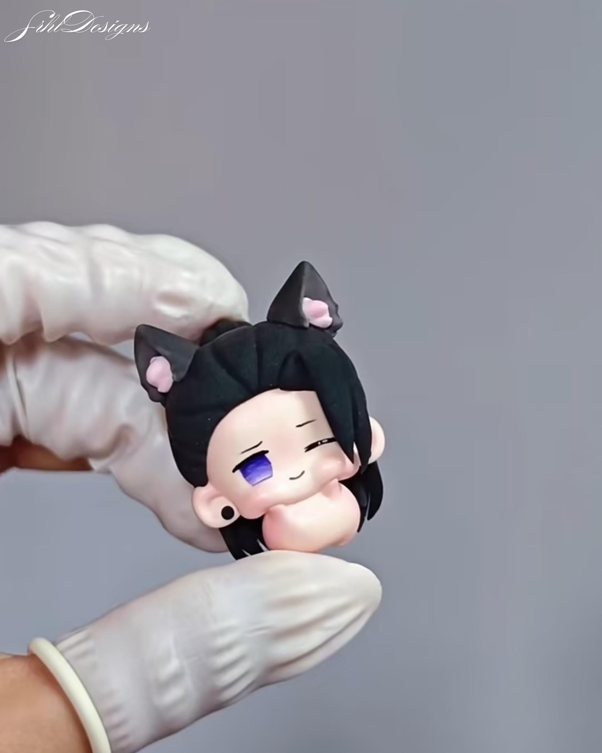 Anime Clay Figures, Game Clay Models, Cute Clay Models, Clay Dolls ...