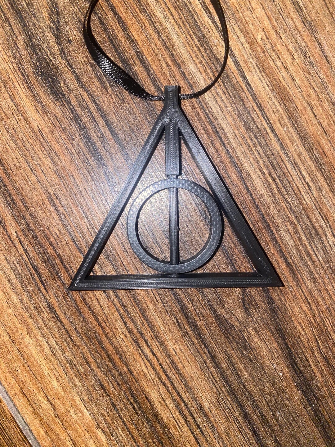 Deathly Hallows Tree Decoration - Black Colour - Etsy