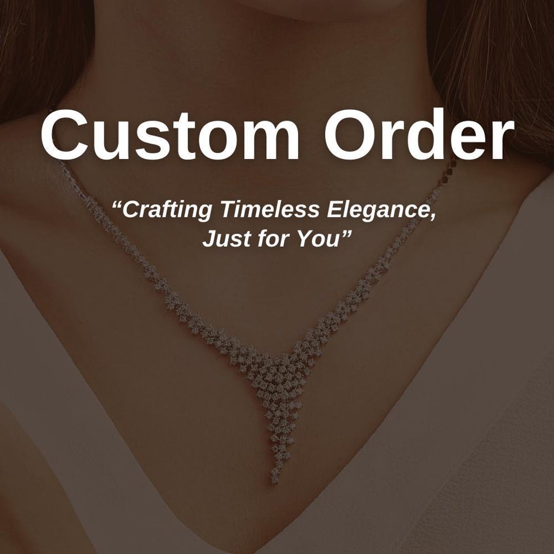 Custom Order 14k/18k Solid Gold Jewelry: Handmade Ring, Necklace ...