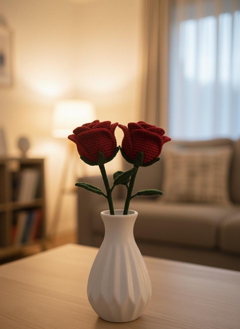 Crochet Rose Pattern – Amigurumi Flower, DIY English PDF - Etsy