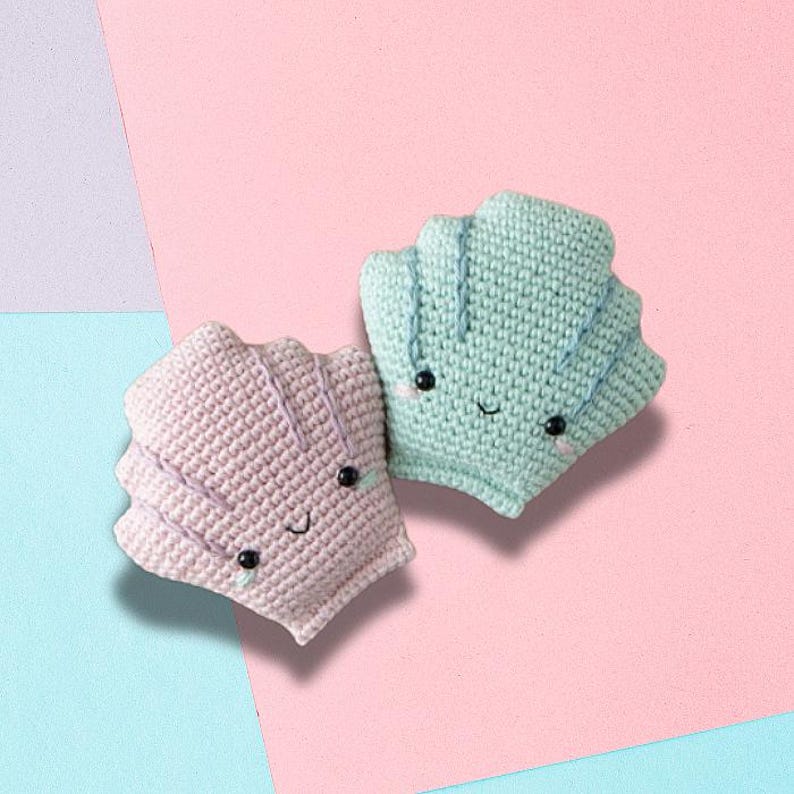 Seashell Fish Crab Sewing Pattern PDF , Easy Beginner Pattern , Ocean ...