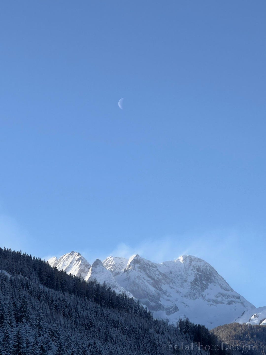 Poster Mountains, Winter, Digital Download, Print, Wall Decoration ...