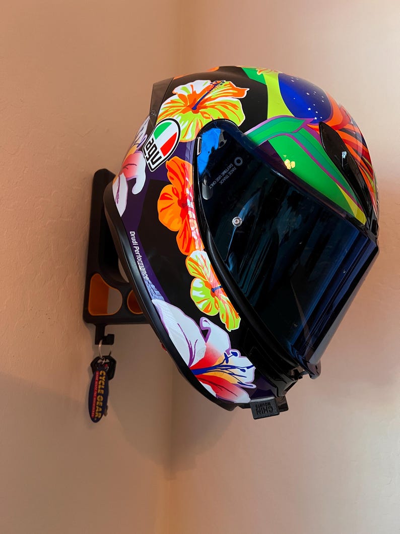 Wall Mounted Helmet Display - Etsy