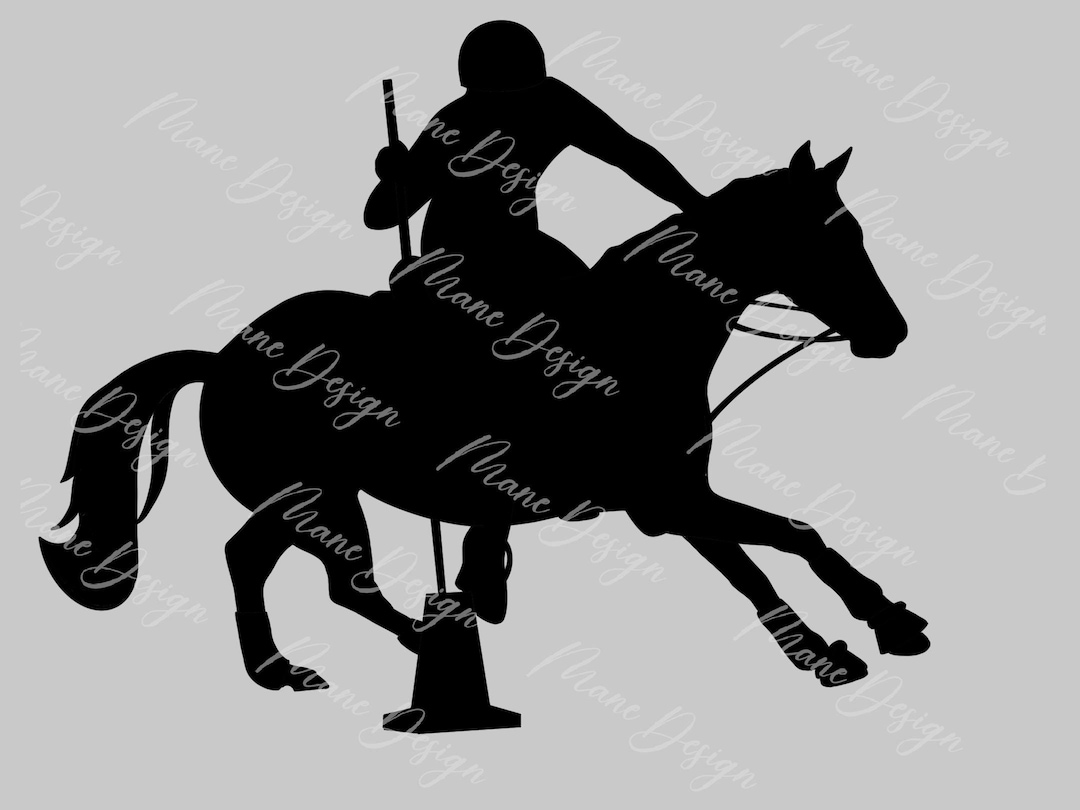Mounted Games Flag Race Horse Riding SVG - Etsy