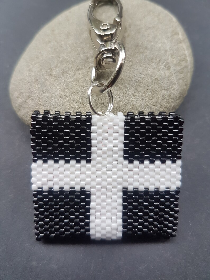 Beaded Key Fob, Alphabet Key Fob, Flag Key Fob, Football Fan Fob ...