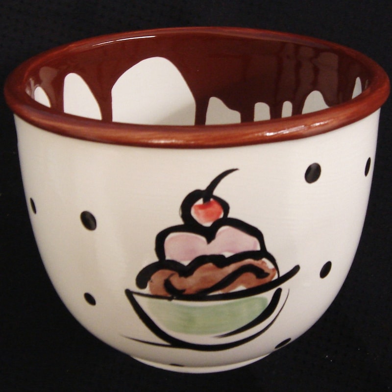 Ceramic Ice Cream Bowls - Etsy