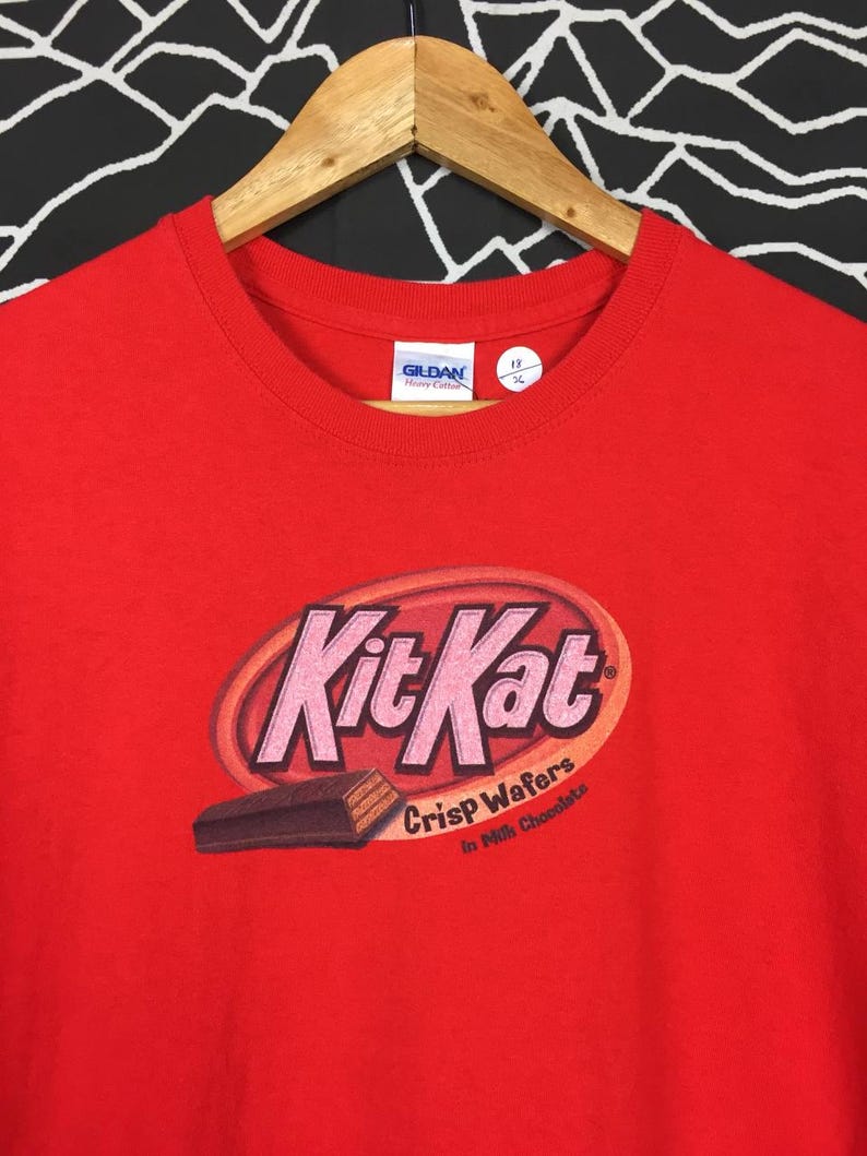 Kit Kat Crisp Wafers Milk Chocolate Promo Tee Size S - Etsy