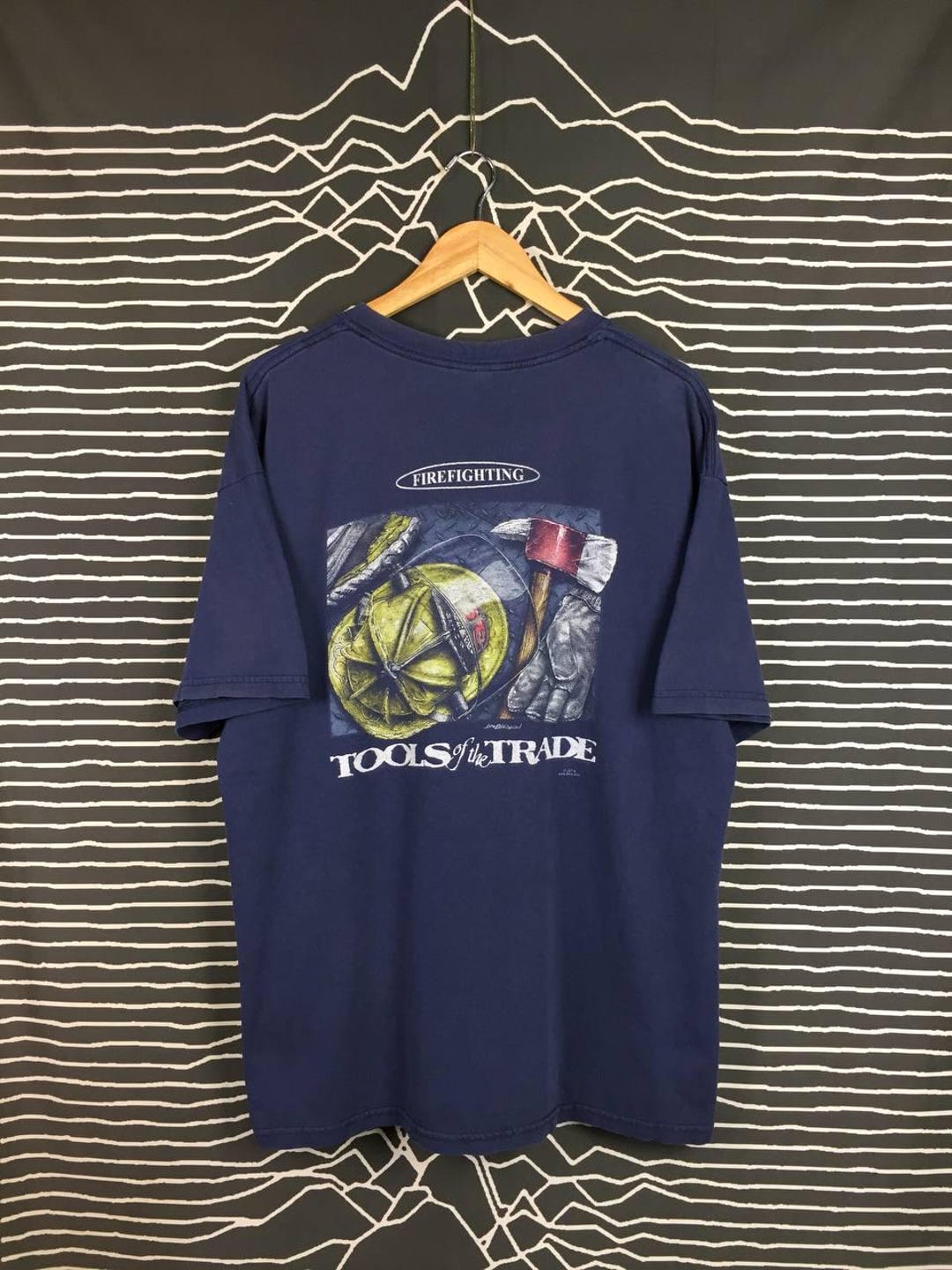 Vtg Y2K Firefighting Tools of the Trade Firefighter Tee Size XL - Etsy