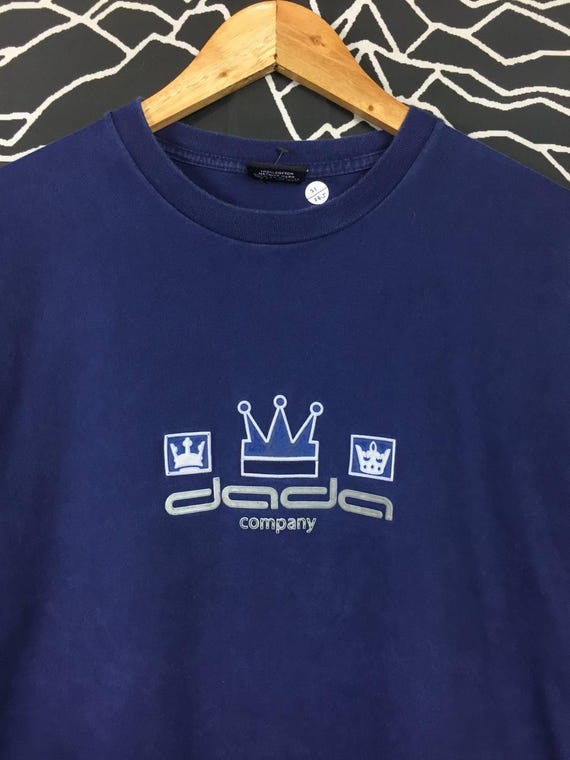 Vtg Damani Dada Crown Logo OG Streetwear Tee Size L - Gem