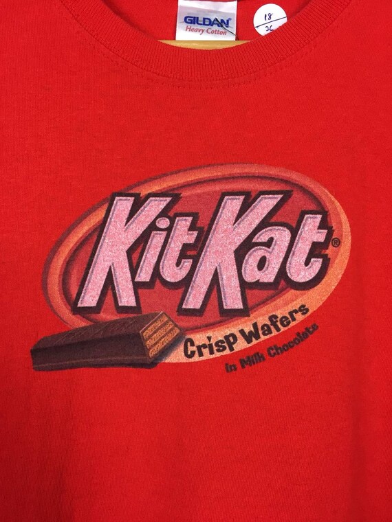 Kit Kat Crisp Wafers Milk Chocolate Promo Tee Size S - Gem