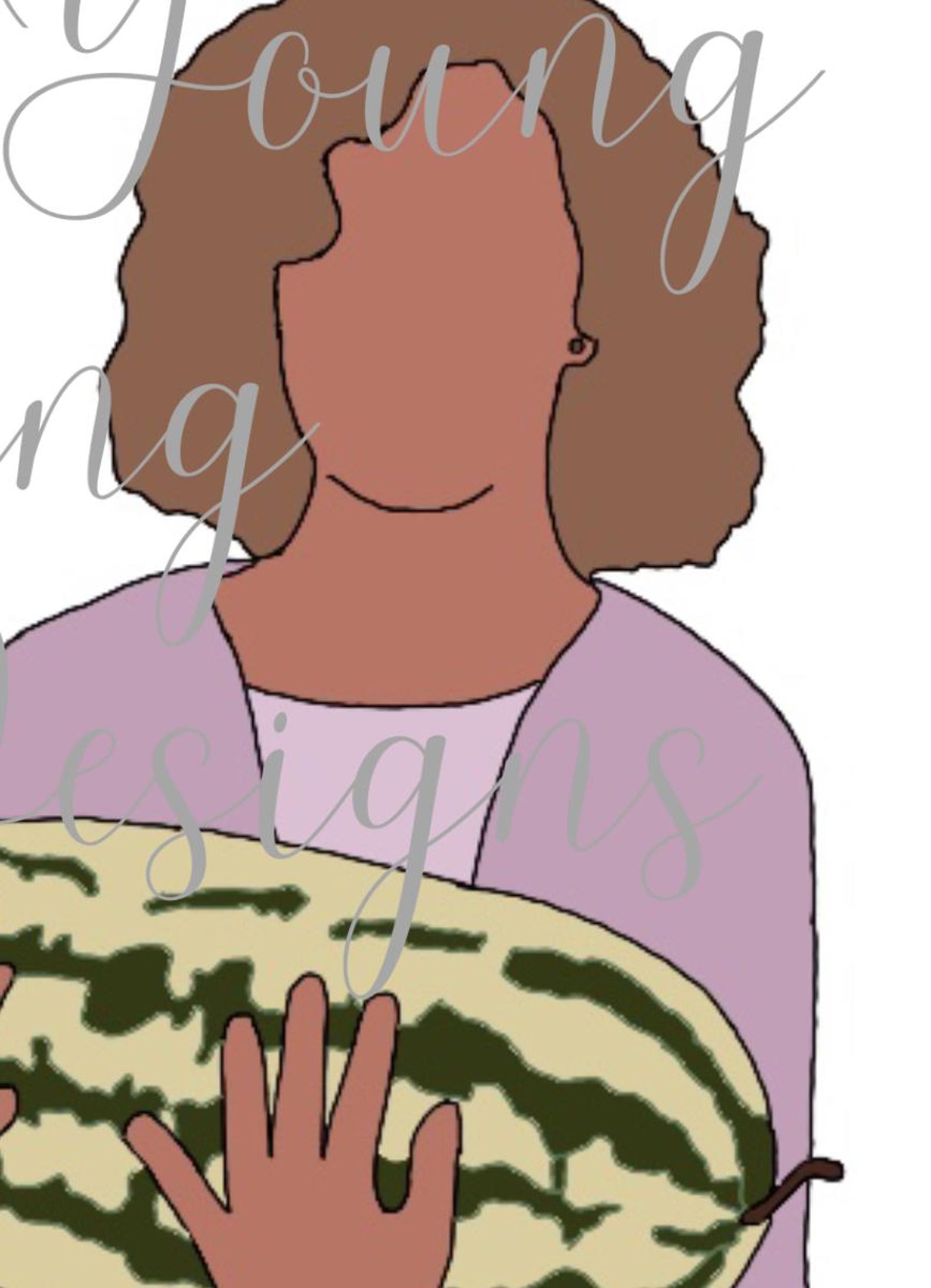 Dirty Dancing Art Print: Watermelon Scene Fan Art (digital Download) - Etsy