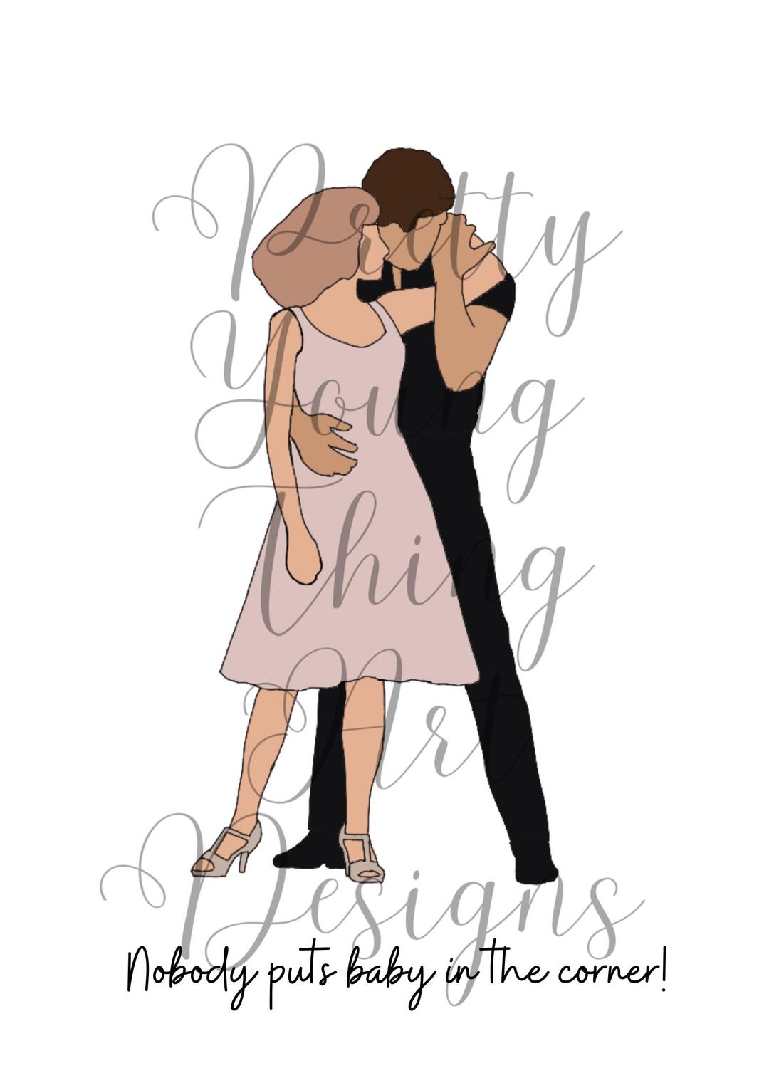 Nobody Puts Baby in the Corner, Time of My Life, Dirty Dancing Art ...