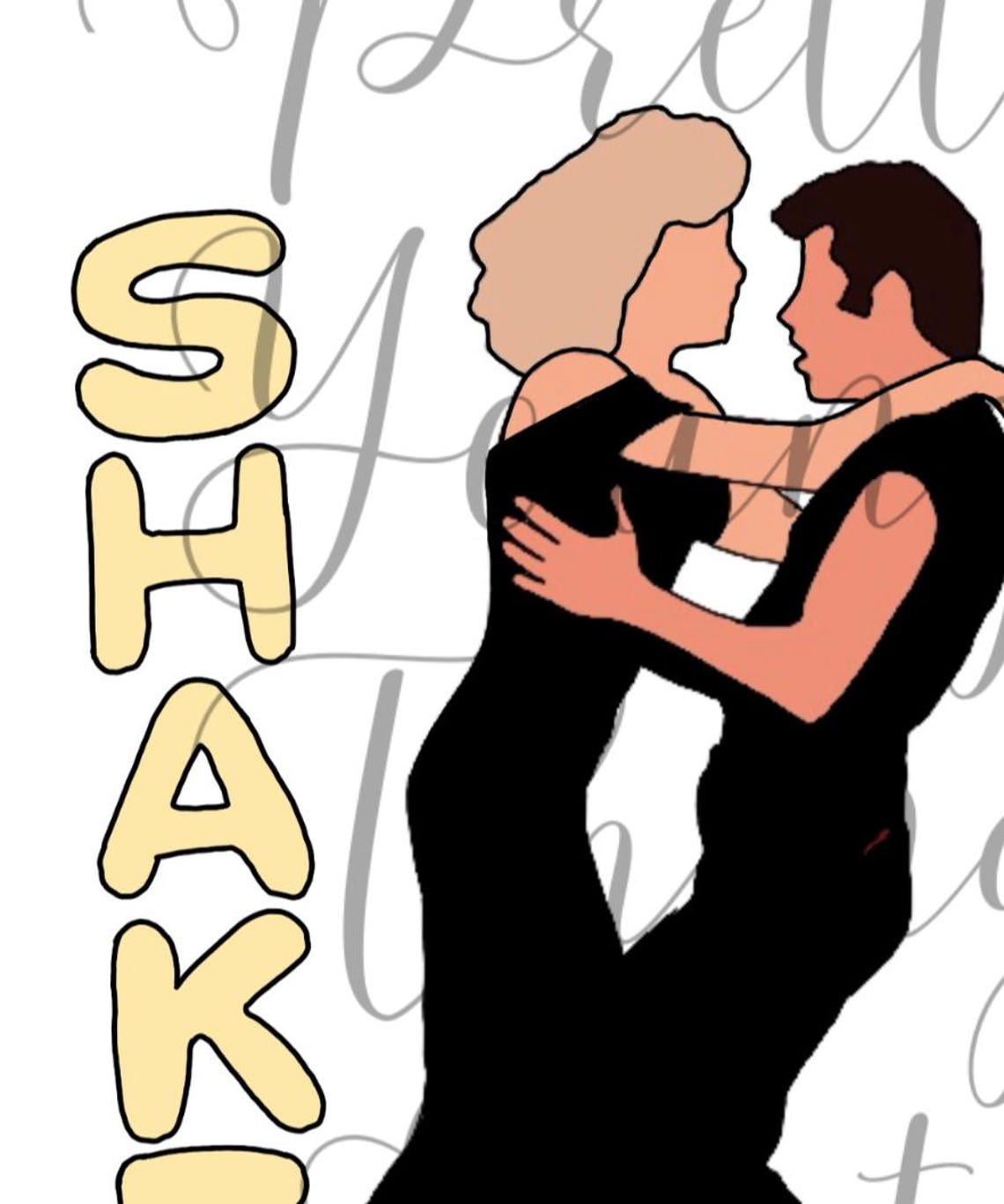 Grease Movie Fan Art, John Travolta, Olivia Newton John, Shake Shack ...
