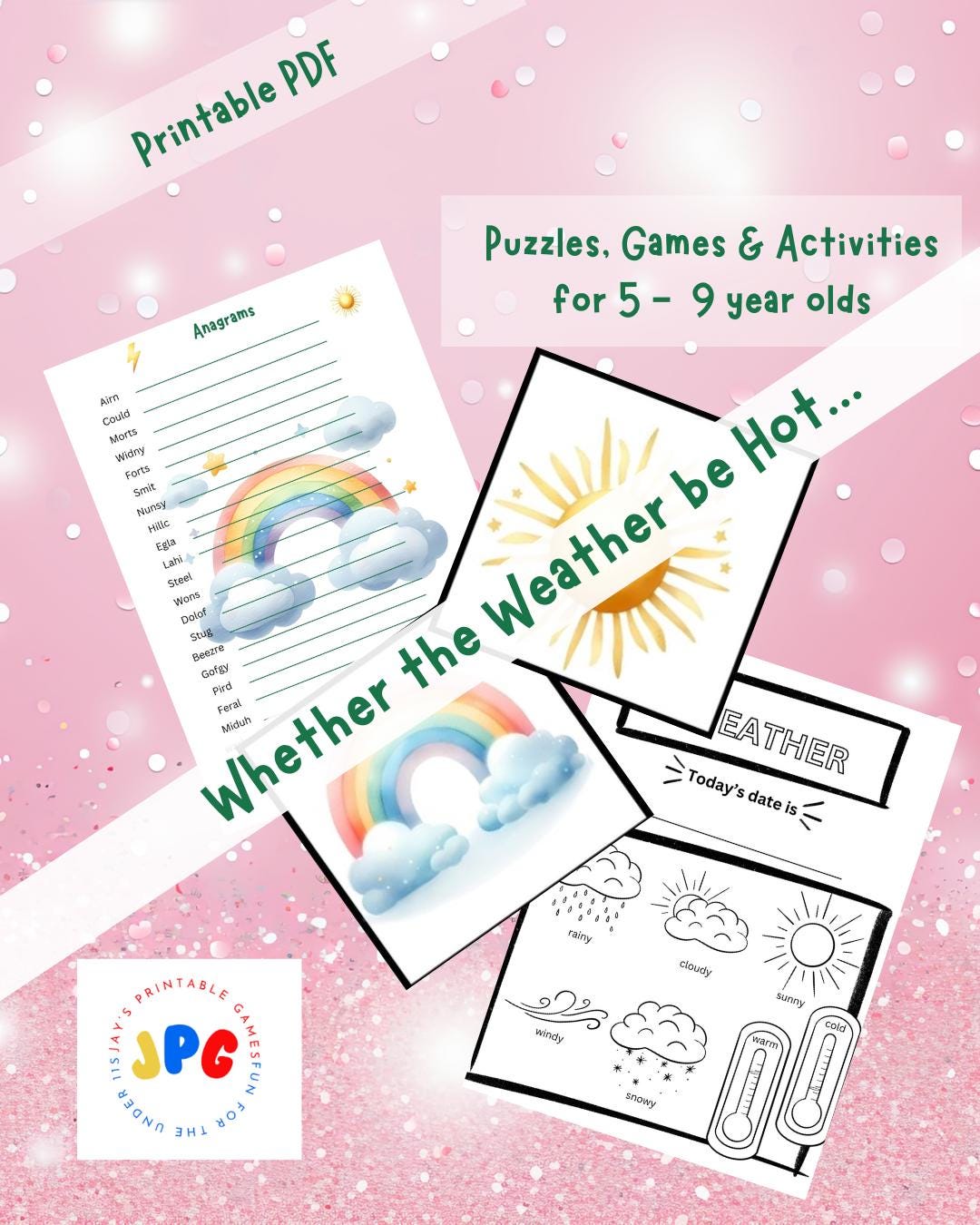 Whether the Weather Be Hot.... Weather-related Puzzles, Games and ...