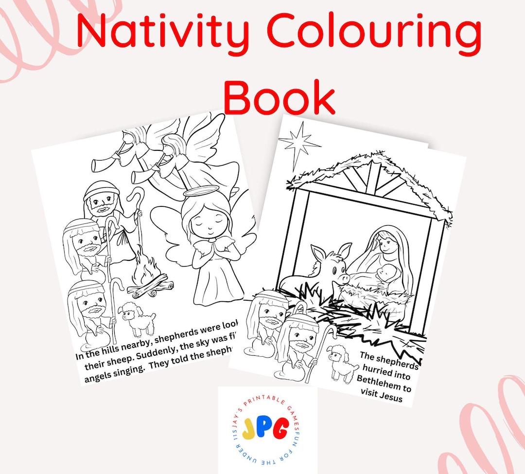 Create Your Own Nativity Story Book. the Christmas Story Simply Written ...