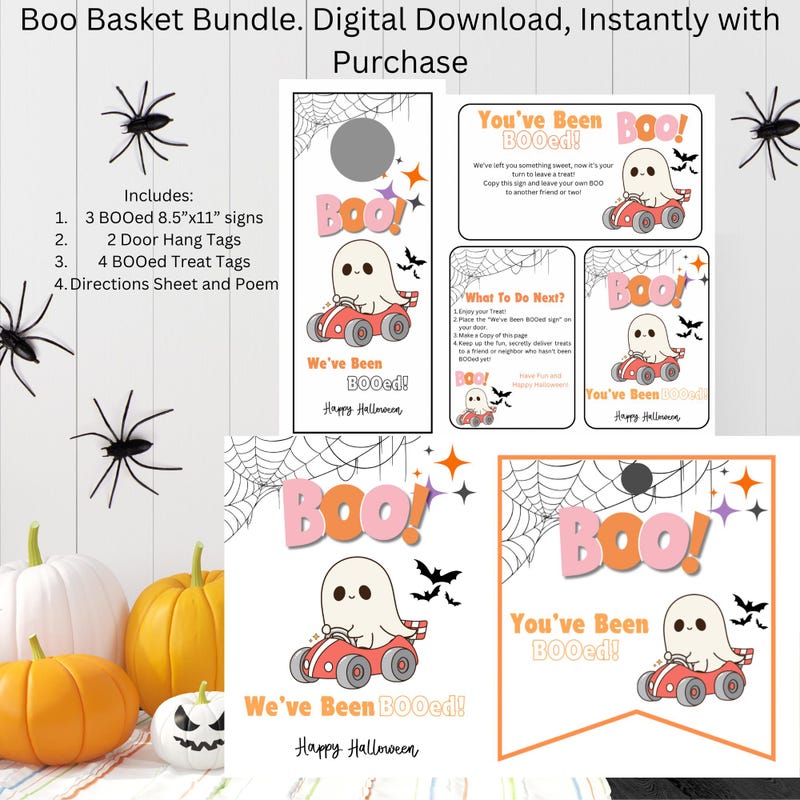 Boo Basket for Coworker - Etsy