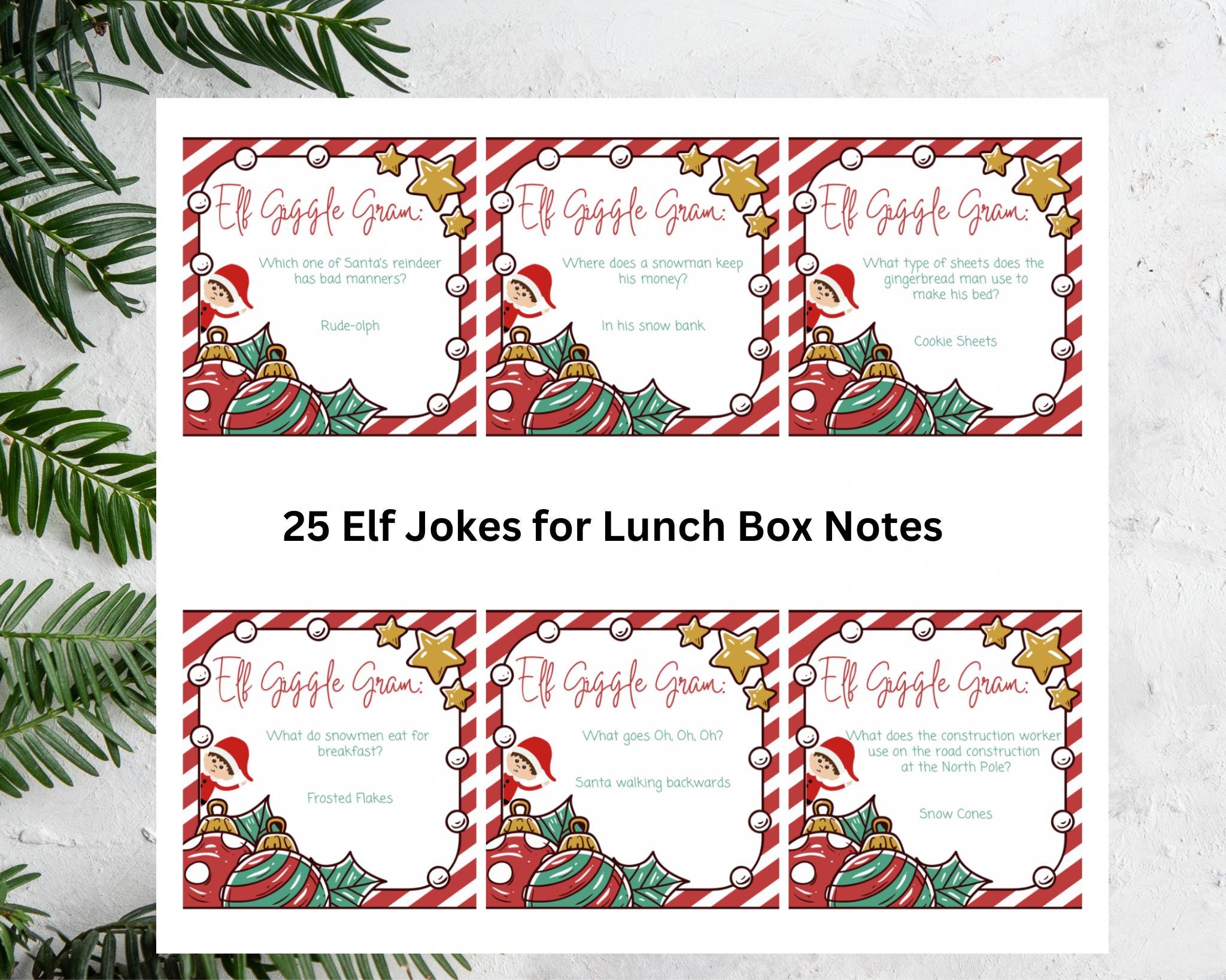 Printable Kid’s Christmas Letters, Santa Letter/wish List, Editable Elf ...