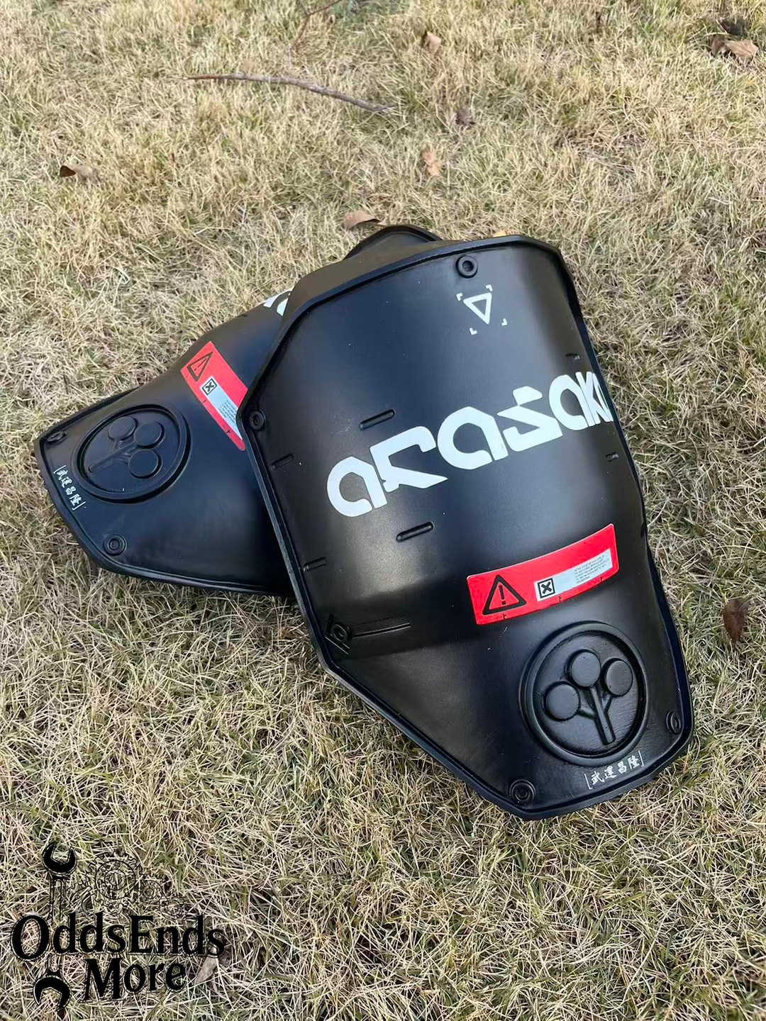 Sandayu Oda Shoulder Armor | 3D Printed Cyberpunk 2077 Cosplay Prop ...