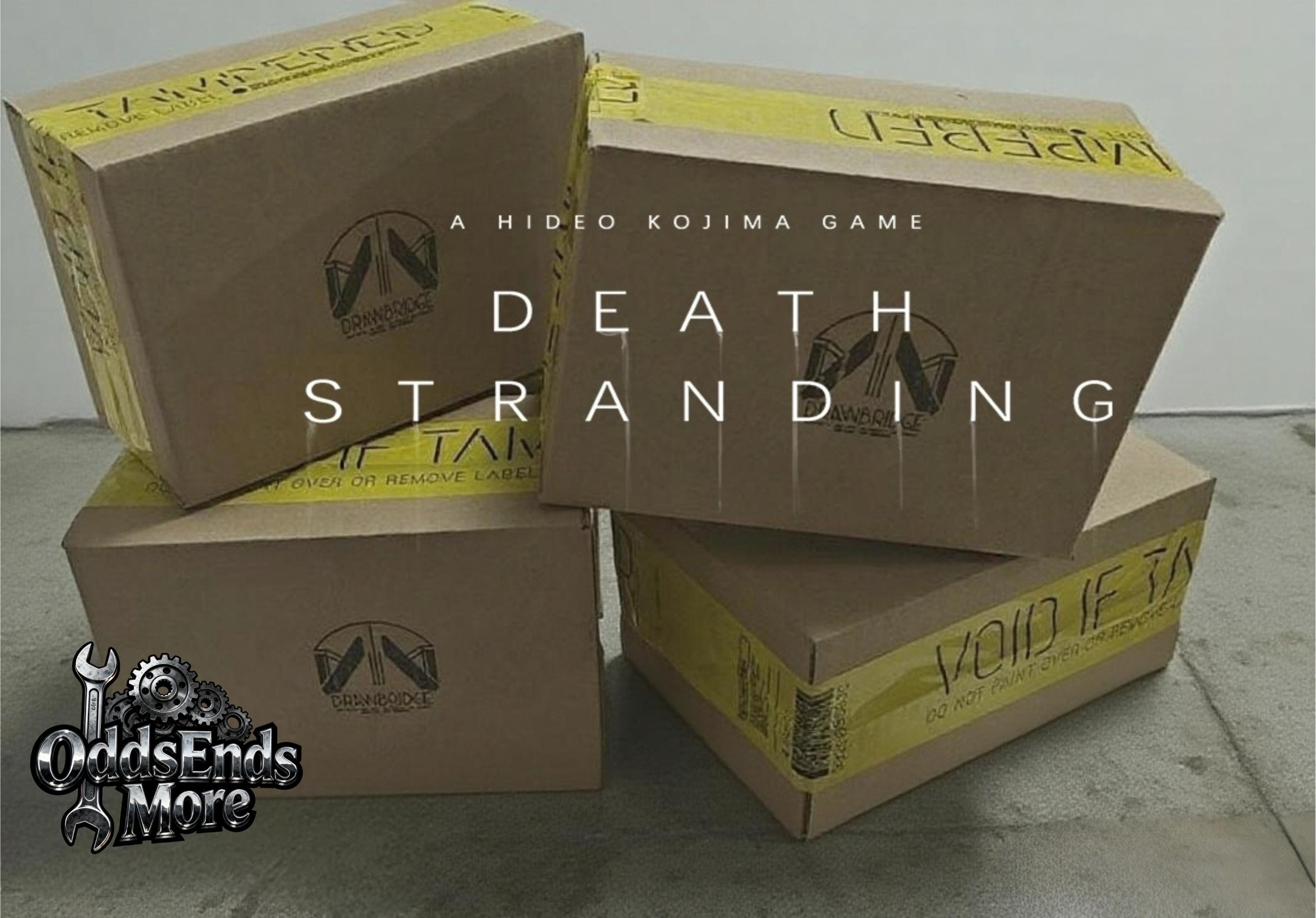 Death Stranding Inspired 5.5cm Fragile Cargo Tape | Red/yellow Tamper ...
