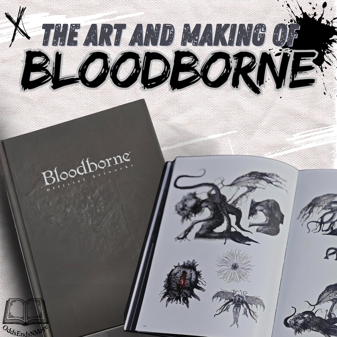 Bloodborne Art Book – Collector’s Edition,stunning Concept Art & Design ...