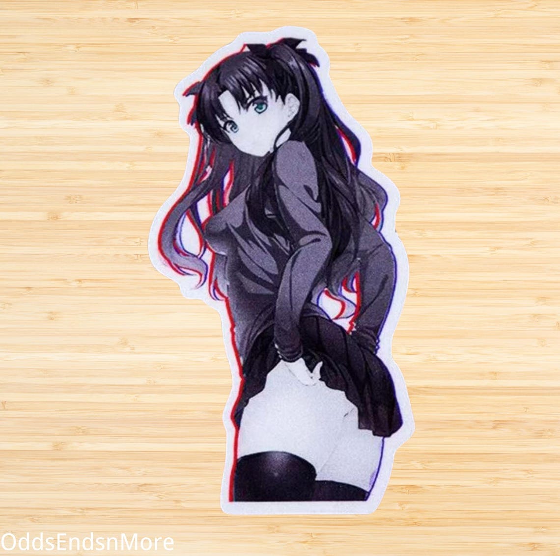 Rin Tohsaka Anime Sticker, Fate/stay Night Sticker,laptop Decals,vinyl ...