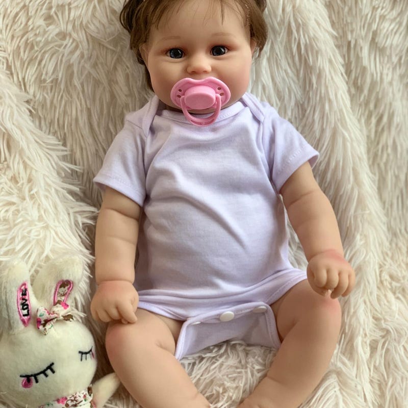 Full Body Silicone Baby Doll Eyes Open - Etsy