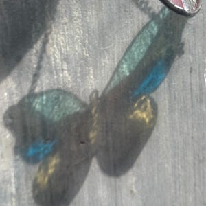 Nevertheless Butterfly Stained Glass Suncatcher, Flying Butterfly ...