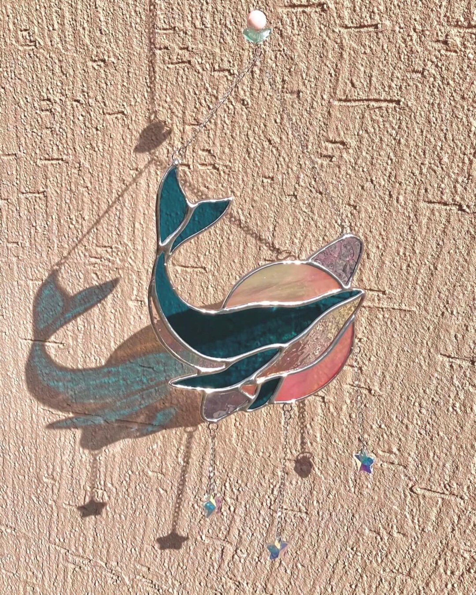 Whale Stained Glass Pattern - Etsy