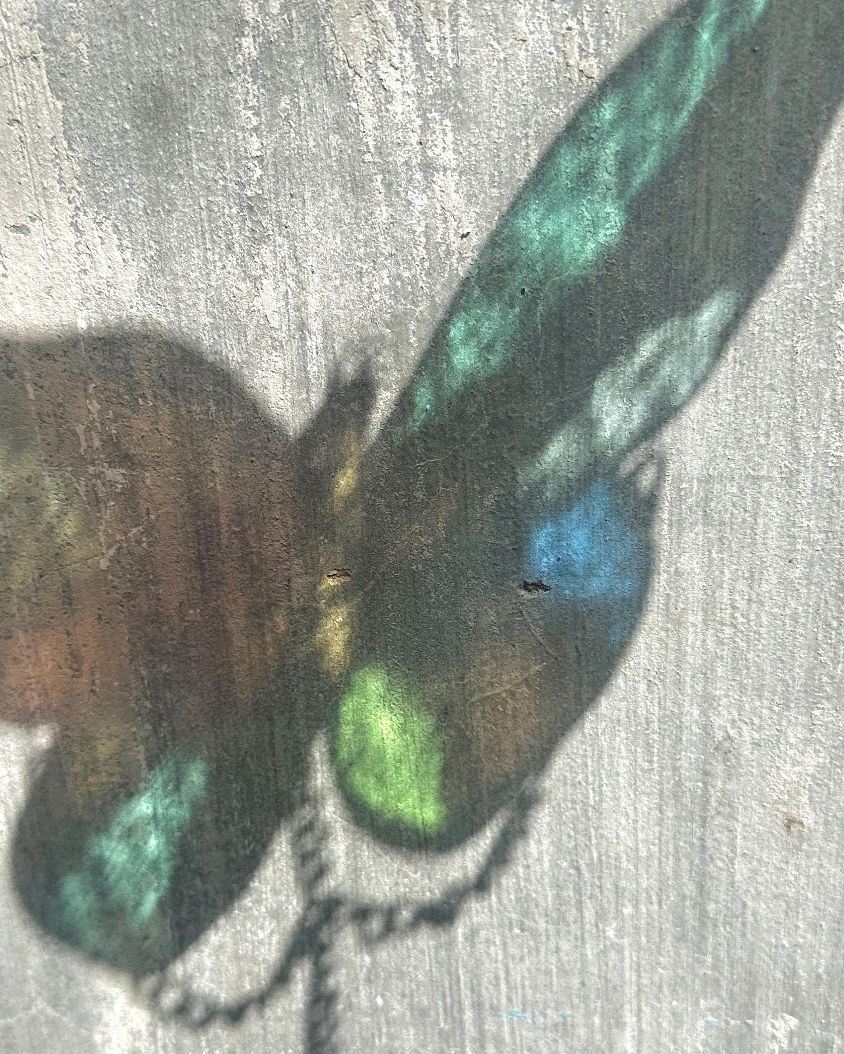 Nevertheless Butterfly Stained Glass Suncatcher, Flying Butterfly ...